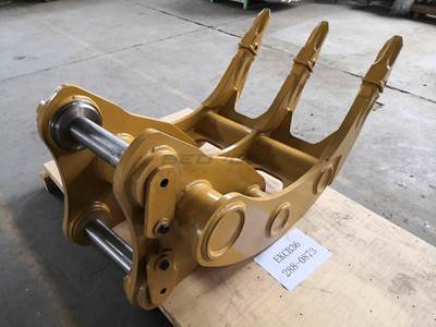 Bedrock EXCAVATOR RAKE GP-GP (CB LINKAGE 36") for Caterpillar 324E CB ...