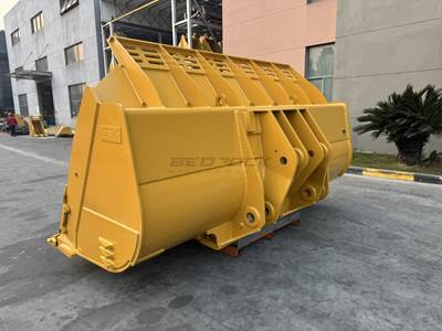 Bedrock Loader Rock Bucket Pin On for Caterpillar 982 982M Wheel Loader ...