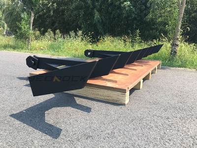 Bedrock 10FT Universal Root Rake for Caterpillar D8 D9 D10 Bulldozer ...