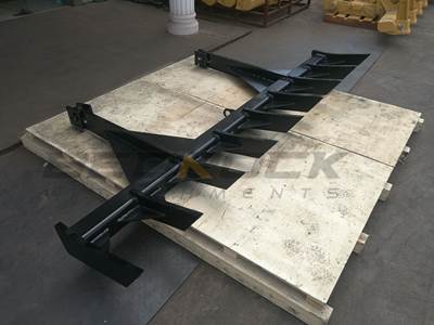 Bedrock 10FT Universal Root Rake for Caterpillar D8 D9 D10 Bulldozer ...