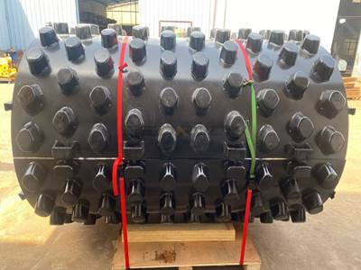 Bedrock 84" Pad Foot Shell Kit for BOMAG BW211D-50 and Dynapac CA2500D ...