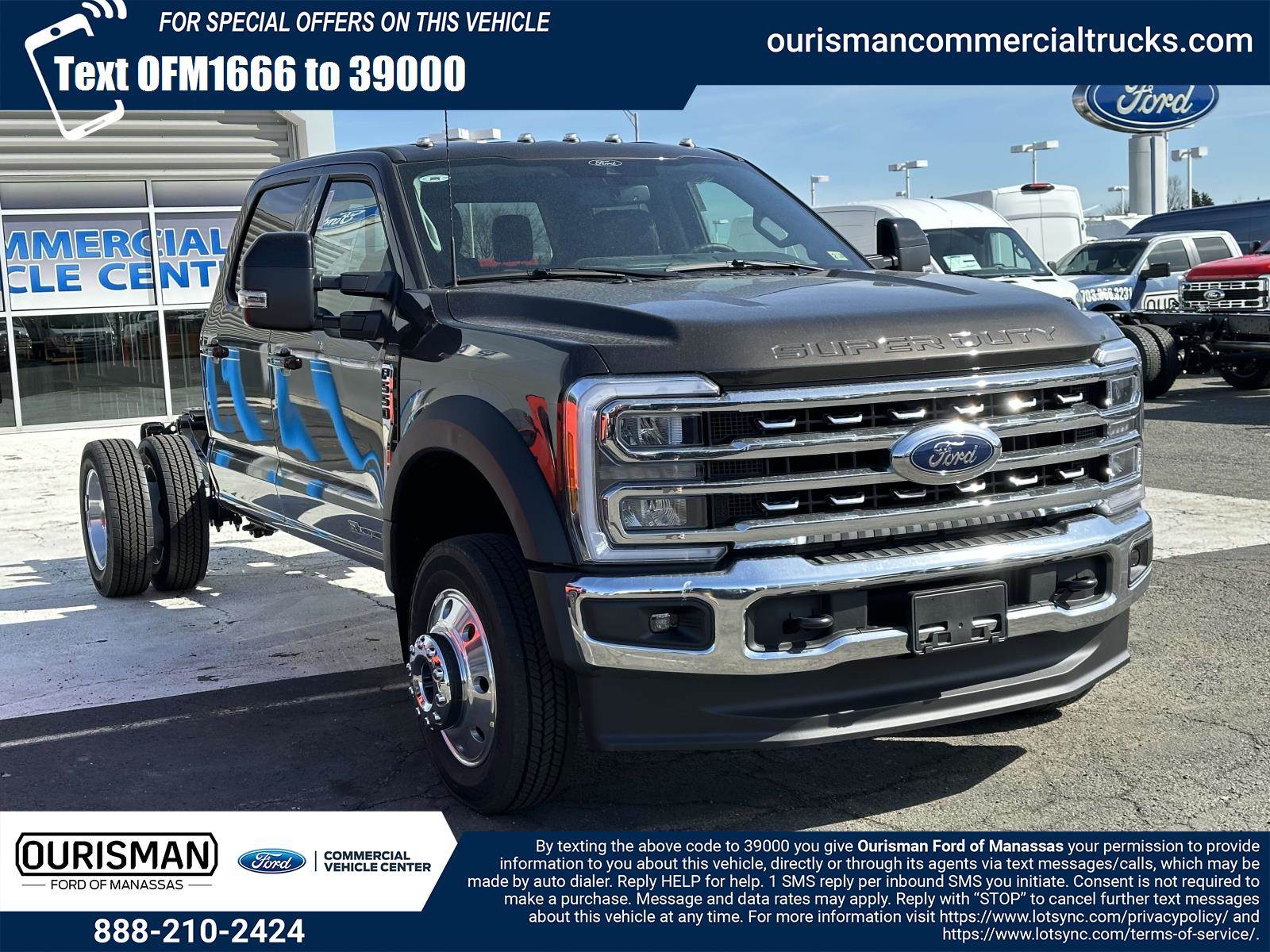 2024 Ford F-550 Lariat Crew Cab Cab & Chassis Truck For Sale, 5 Miles ...