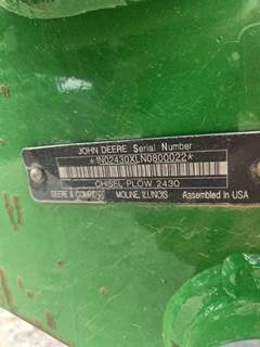 2023 John Deere 2430 Chisel Plow For Sale | Ritzville, WA | Z261653 ...