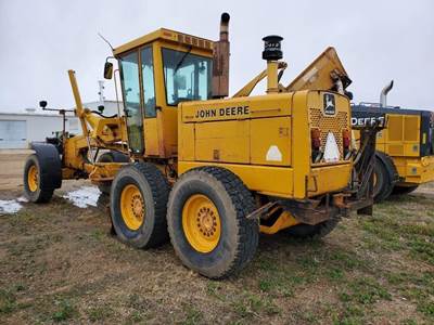 1991 John Deere 770BH Motor Grader For Sale, 4,519 Hours | Marshall, MN ...