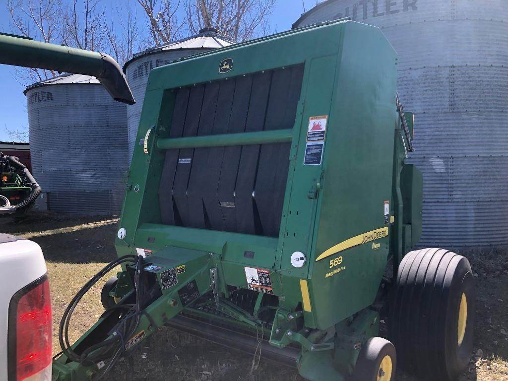 2015 John Deere 569 MegaWide Plus Round Baler For Sale | Lisbon, ND ...