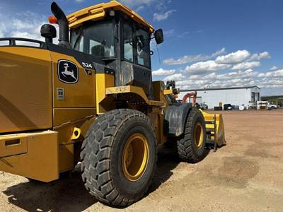 2022 John Deere 524 P-TIER Wheel Loader For Sale, 633 Hours | Gillette ...