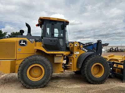 2022 John Deere 524 P-TIER Wheel Loader For Sale, 633 Hours | Gillette ...