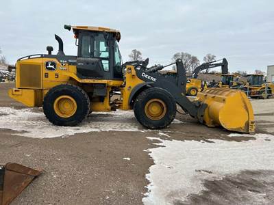 2024 John Deere 524 P-TIER Wheel Loader For Sale, 3,981 Hours | Sioux ...