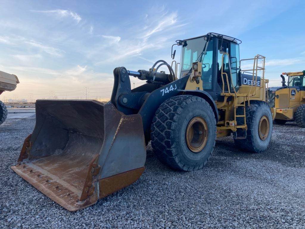 John Deere 744J Wheel Loader For Sale, 16,826 Hours | Salt Lake City ...