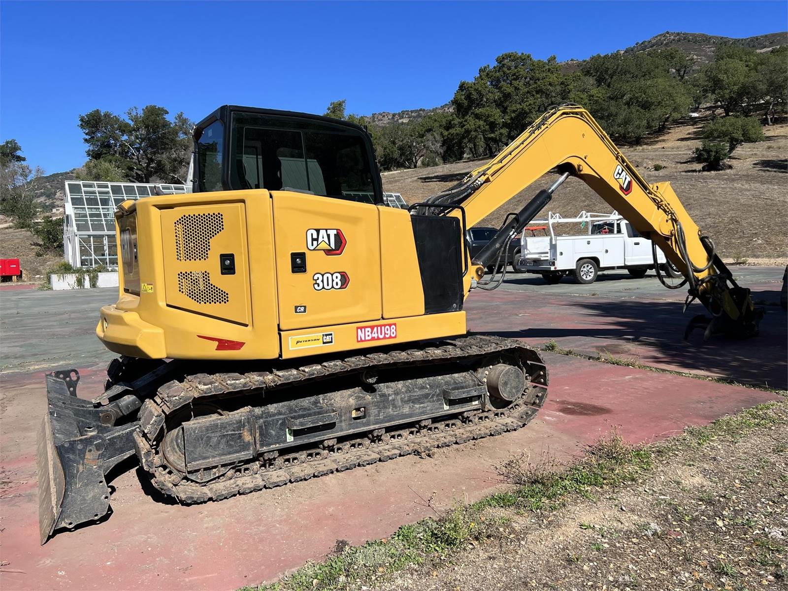 2021 Caterpillar 308 CR Mini Excavator For Sale, 1,689 Hours | Santa ...