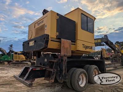 2020 Tigercat 250D Trailer-Mounted Log Loader For Sale, 9,582 Hours ...