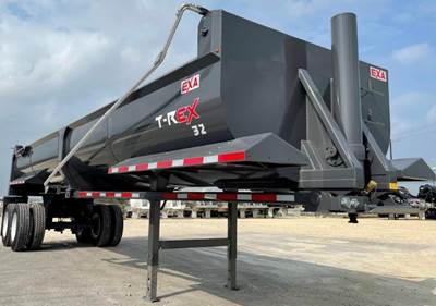 2025 EXA T-REX 32 Half Round End Dump Trailer For Sale | Wilmer, TX ...