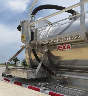 2025 EXA 150BBL VACUUM ALUMINUM WITH WALKWAY Tank Trailer For Sale ...