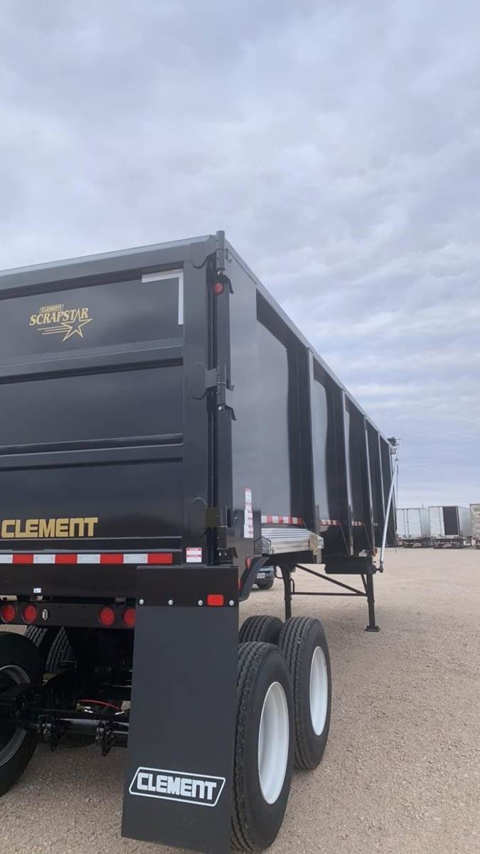 2024 Clement ScrapStar 37 ft Frame End Dump Trailer - Steel, Spring For ...