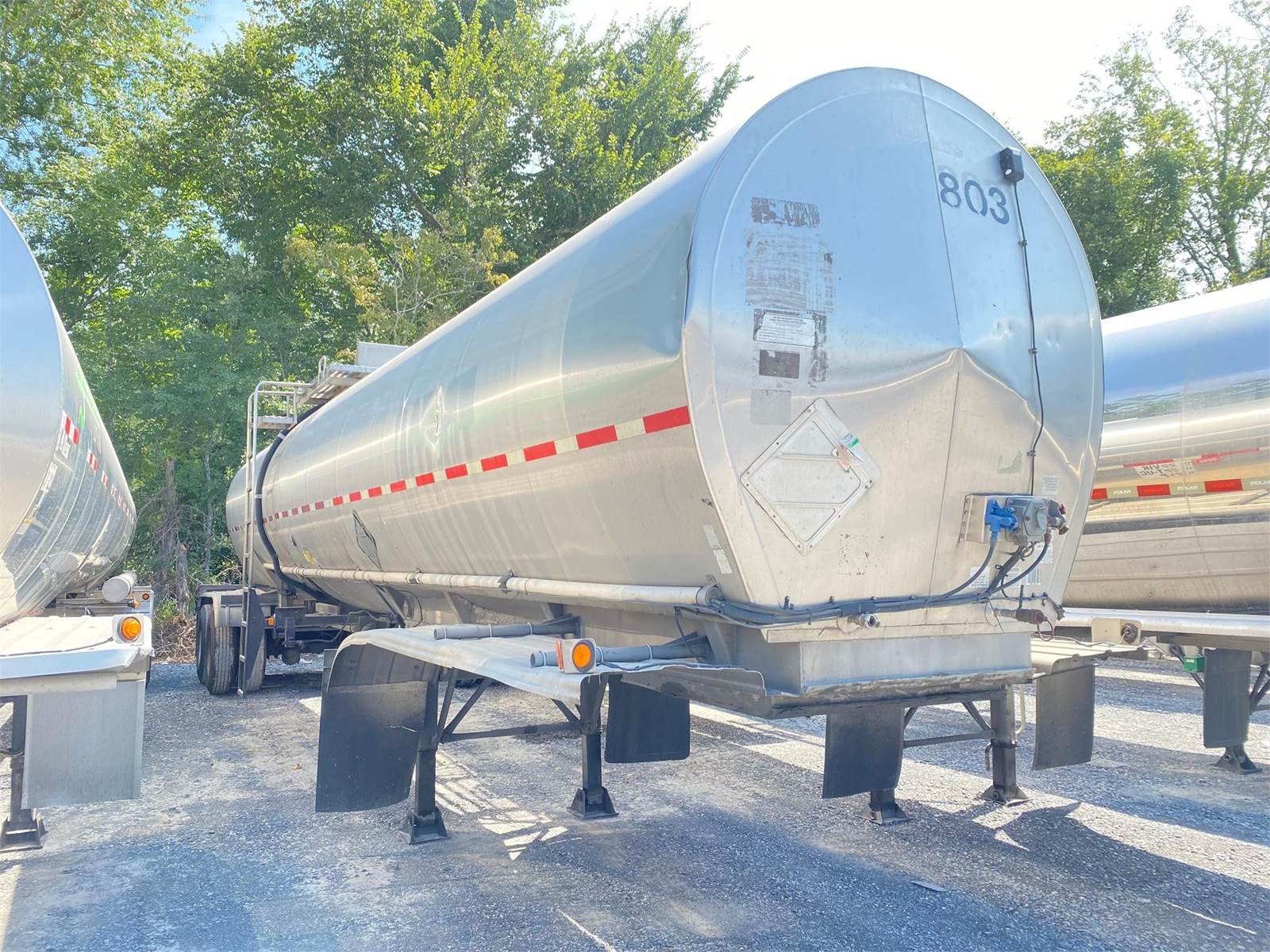 1995 Brenner MC 307| 7000 GAL STAINLESS| SPRING SUSP Chemical / Acid ...