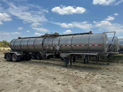 1998 Polar 7500 GAL / DOT 407 / PUMP / VAPOR Chemical / Acid Tank ...