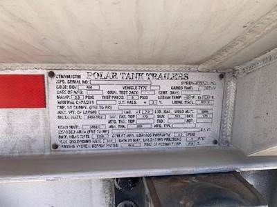 2005 Polar MC 406 / 9300 GAL / 4 COMP / HOSE TRAYS Fuel Tanker Trailer ...