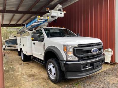 2022 Ford F-450 Boom / Bucket Truck - Altec AT235 For Sale - Blowing ...