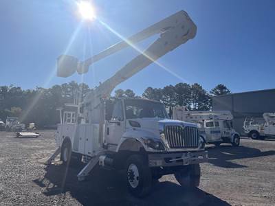 2015 International 7300 SFA 4X4 Boom / Bucket Truck - Altec AA55 MH ...