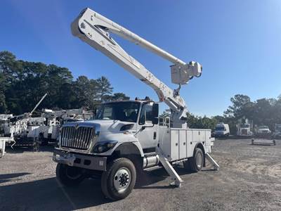 2015 International 7300 SFA 4X4 Boom / Bucket Truck - Altec AA55 MH ...