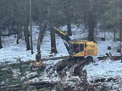 2020 Tigercat LS855E Feller Buncher - Felling Head For Sale - Blowing ...