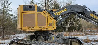 2022 Tigercat LX830E Feller Buncher For Sale, 3,000 Hours | Northeast ...