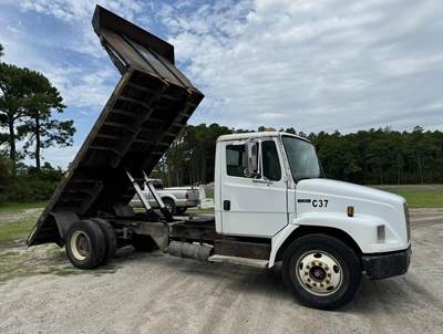 2000 Freightliner FL60 Flatbed Dump Truck For Sale, 50,131 Miles ...