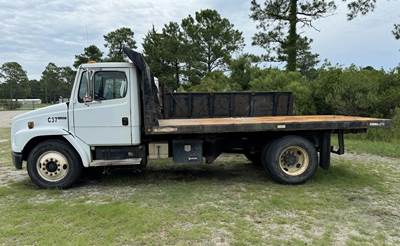 2000 Freightliner FL60 Flatbed Dump Truck For Sale, 50,131 Miles ...