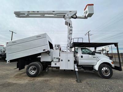 2013 Ford F-750 Forestry Bucket Truck - Altec LR760-E70 Aerial Lift For Sale, 115,868 Miles ...