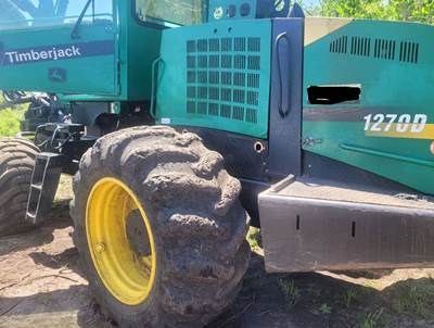 2005 and 2004 Timberjack 1270D Harvester Combo For Sale, 9,000 Hours ...