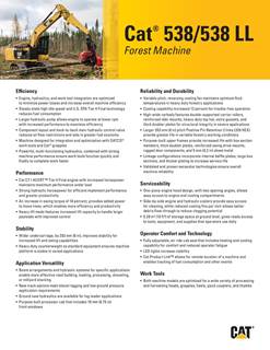 2017 Caterpillar 538 LL Log Loader For Sale, 7,500 Hours | Blowing Rock, NC | 13194295 ...