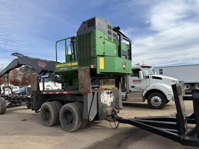 2018 John Deere 437E Trailer-Mounted Log Loader For Sale, 11,720 Hours ...