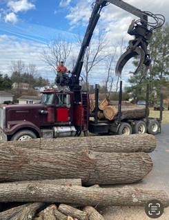1987 Western Star Logging Truck - Barko 80 Log Loader For Sale ...