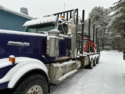 2012 Western Star Logging Truck - Prentice 2124 Log Loader For Sale ...