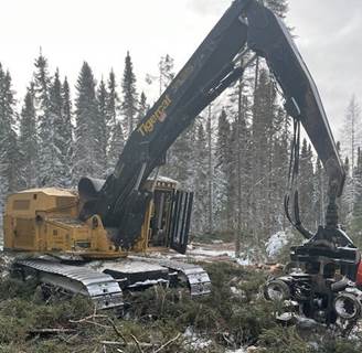 2017 Tigercat H855D Logging Processor - Ponsse H8 Processor For Sale ...