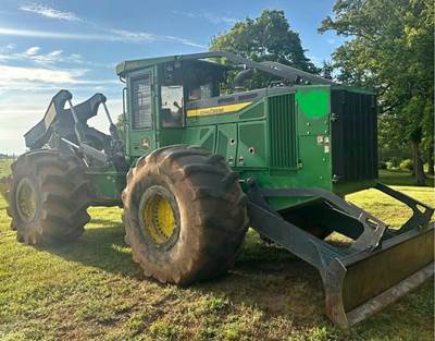 2022 John Deere 848L II Skidder For Sale, 5,500 Hours | Mid Atlantic ...