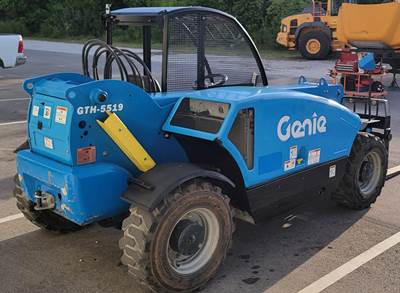 2017 Genie GTH-5519, 5,500# 4x4 Telehandler For Sale - Blowing Rock, NC ...