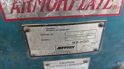 Jeffrey 30WBH-RV Wood Hog For Sale - Blowing Rock, NC - Carolina Used ...