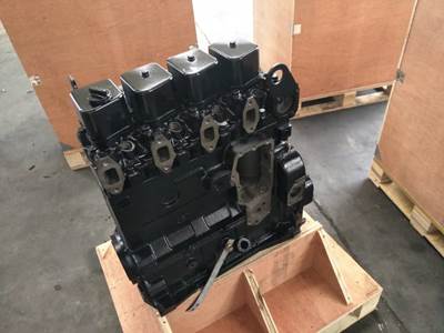 2025 Surplus Cummins 4BT Long Block Diesel Engine - (VE Rotary Fuel ...
