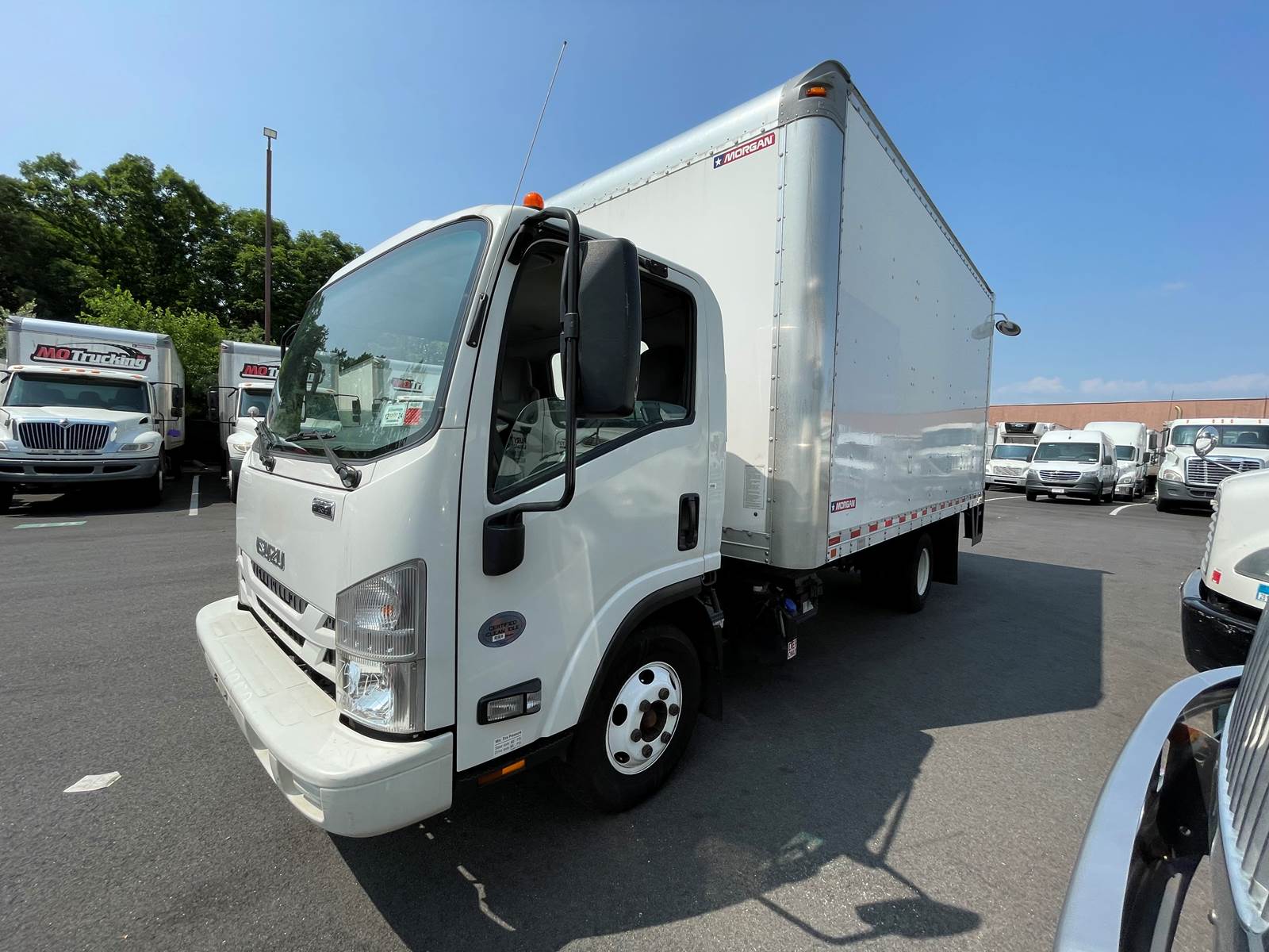 2018 Isuzu NPR HD 16 ft Box Truck - 215HP, 6, Roll up Door, Liftgate ...