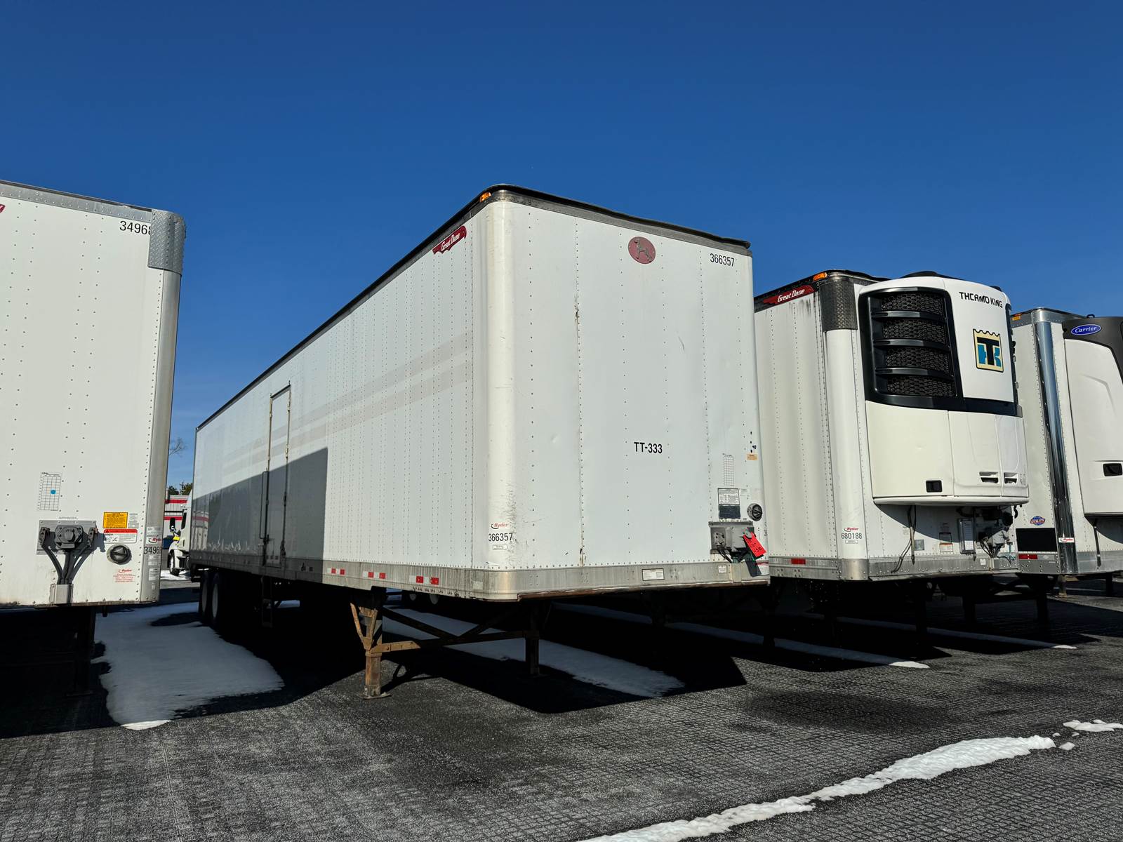 2012 Great Dane 48 ft Dry Van Trailer - Roll up Door, Torsion Bars ...
