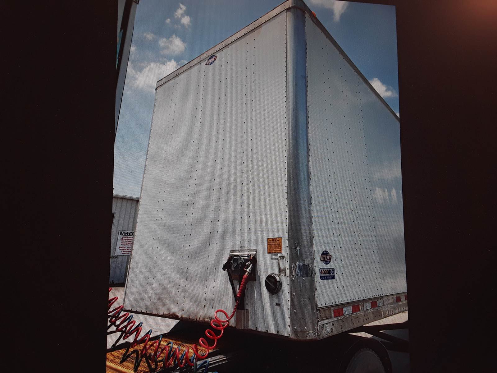 2013 UTILITY 4000DX 53 ft Dry Van Trailer - Swing Door, Air Ride For ...