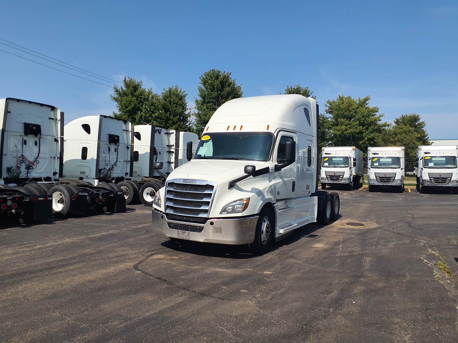 2020 Freightliner Cascadia 126 Sleeper Semi Truck - 72" Condo Sleeper ...