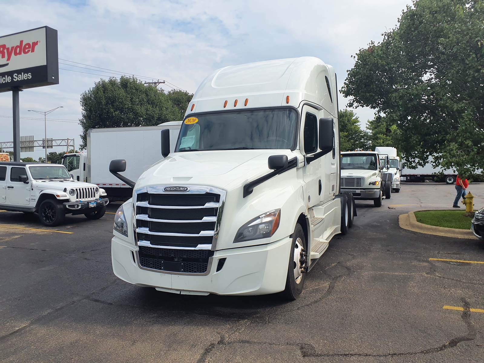 2020 Freightliner Cascadia 126 Sleeper Semi Truck - 72" Condo Sleeper ...