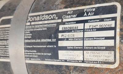 Ford F-700 Right Air Cleaner / Air Filter Housing for a 1997 Ford F700 ...