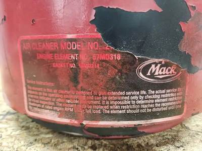 2004 Mack RD690S Right Air Cleaner / Air Filter Housing For Sale ...