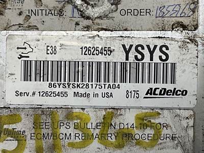 Workhorse W42 Body Control Module for a 2009 Workhorse Custom Chassis ...