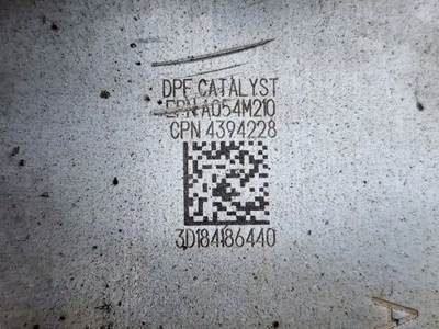 (Core) Diesel Particulate Filter (Dpf)- (Inlet Facing Forward, Outlet ...