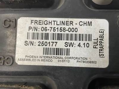 2012 Freightliner M2 106 Engine Control Module (ECM) For Sale | Elkton ...