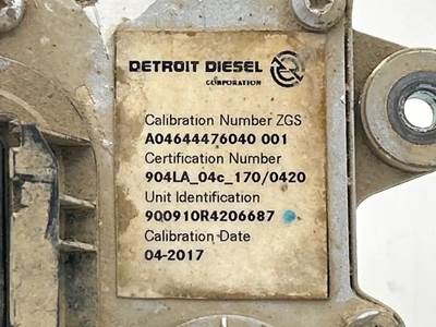 Mercedes-Benz MBE 904 Engine Control Module (ECM) for a 2005 ...